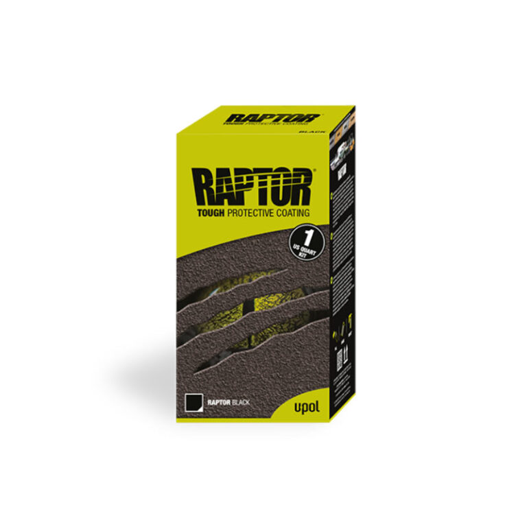 RAPTOR CZARNY 1L kpl lakier poliuretanowy strukturalny – Lakierywadowice